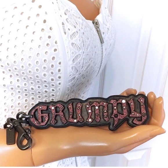 Coach | Accessories | Coach Disney Grumpy Keychain Bag Charm Nwt | Poshmark